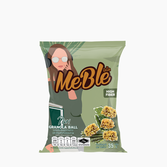 Meble Snack Granola Ball Nori Flavour - Thai Food Processors' Association (TFPA)