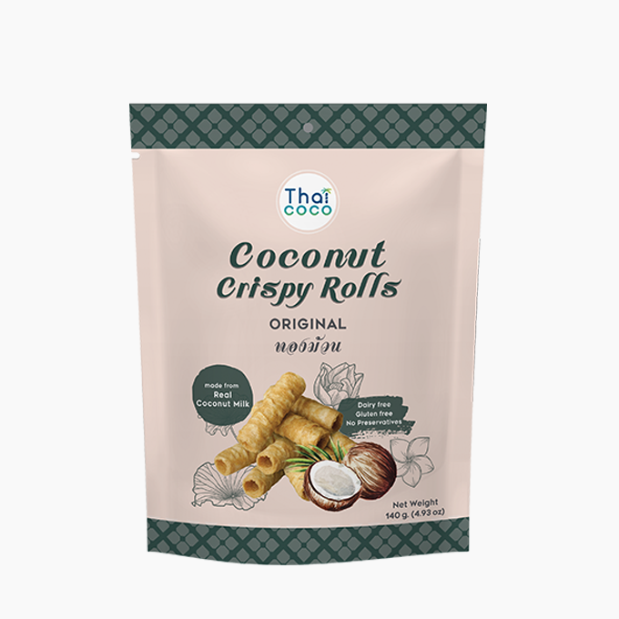 Crispy coconut roll original - Thai Food Processors' Association (TFPA)