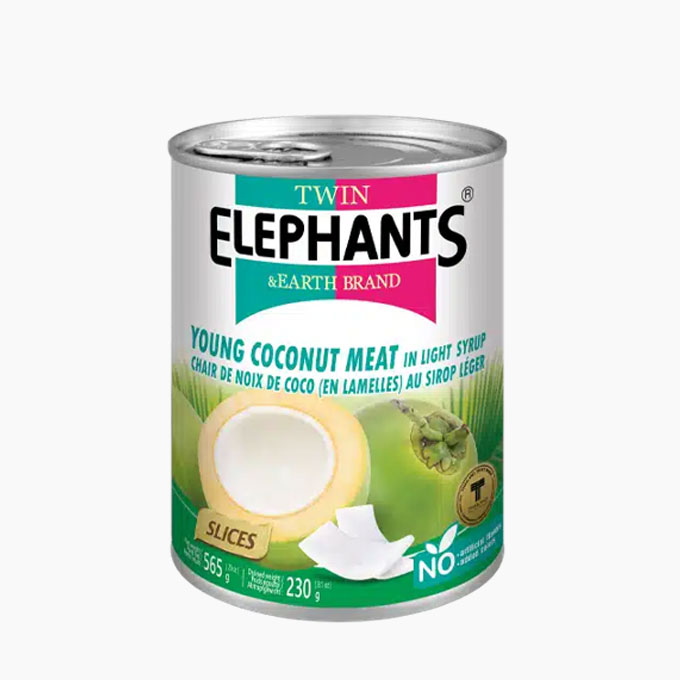 Young Coconut Meat in Light Syrup-Slices - Thai Food Processors ...